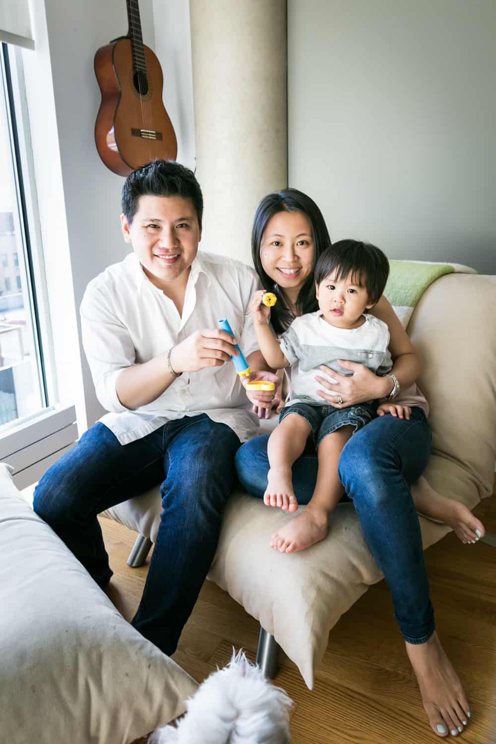 A Manhattan Family Portrait Session | Luca Turns Two!