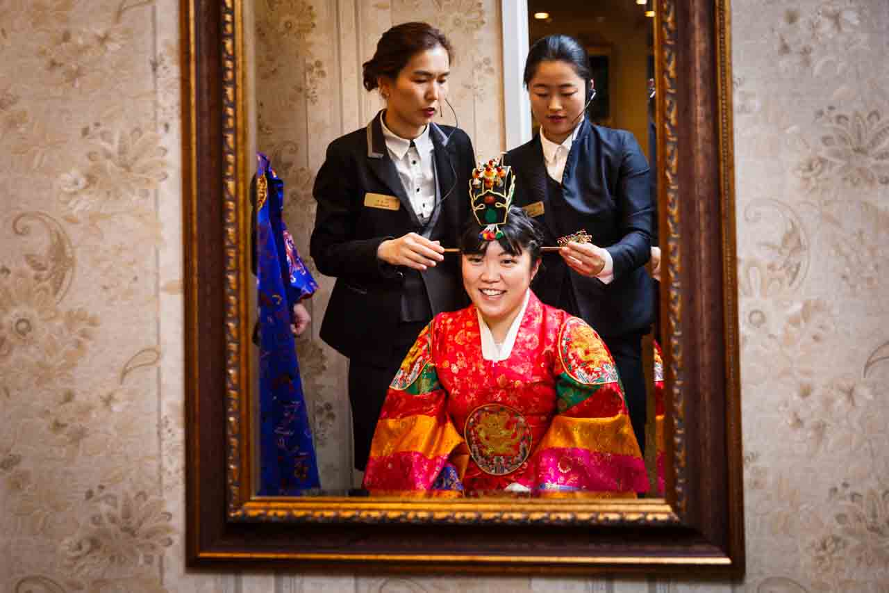 A Traditional Korean Pyebaek Ceremony in NYC - Wedding & Family ...