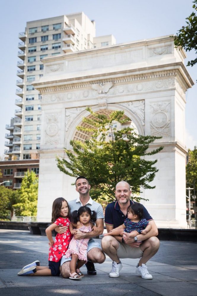 Washington Square Park Family Portrait | Tips for Planning Your Shoot