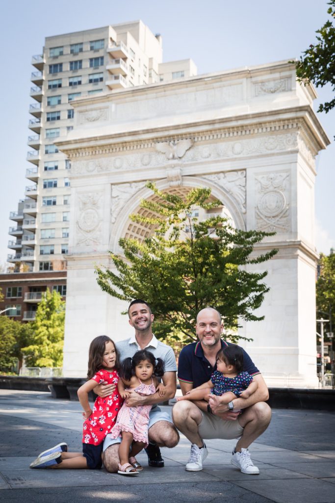 Washington Square Park Family Portrait | Tips for Planning Your Shoot