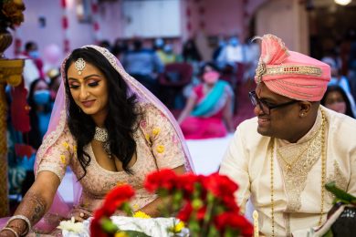 A Hindu Engagement Ceremony in Queens: Sagai Ceremony Photos - San ...