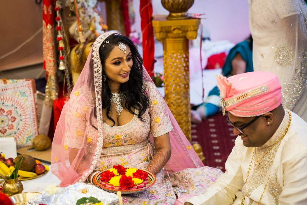 A Hindu Engagement Ceremony in Queens: Sagai Ceremony Photos