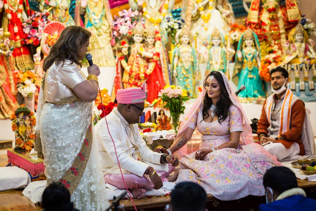 A Hindu Engagement Ceremony in Queens: Sagai Ceremony Photos