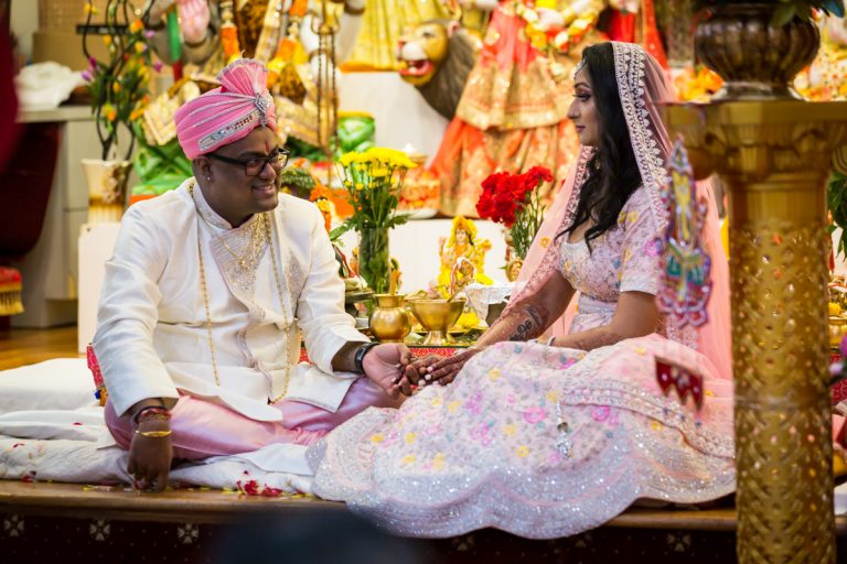 A Hindu Engagement Ceremony in Queens: Sagai Ceremony Photos