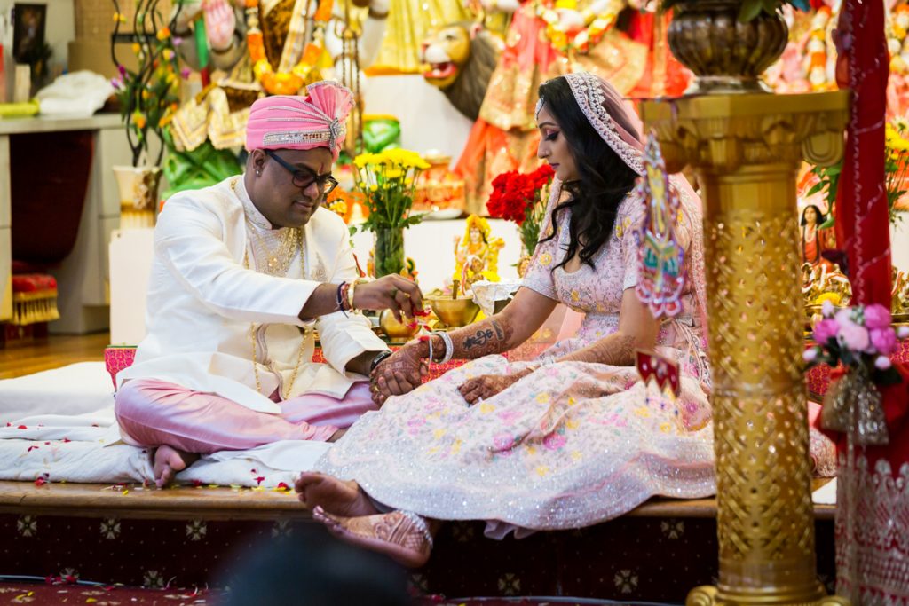 A Hindu Engagement Ceremony in Queens: Sagai Ceremony Photos