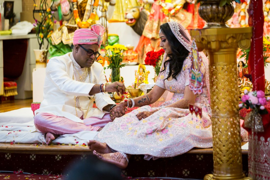 A Hindu Engagement Ceremony in Queens: Sagai Ceremony Photos