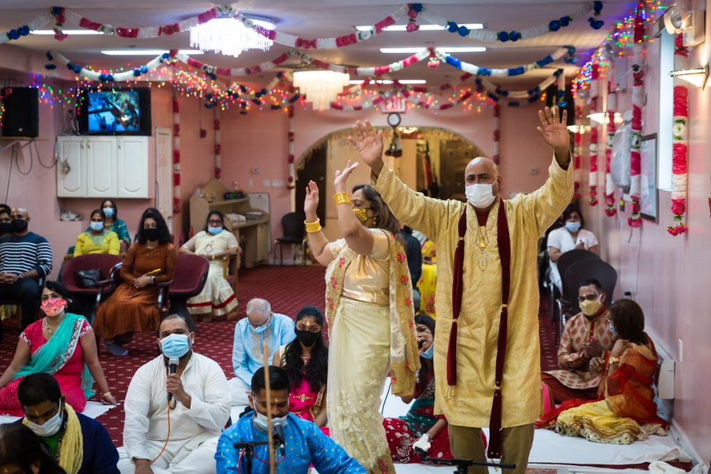 A Hindu Engagement Ceremony in Queens: Sagai Ceremony Photos