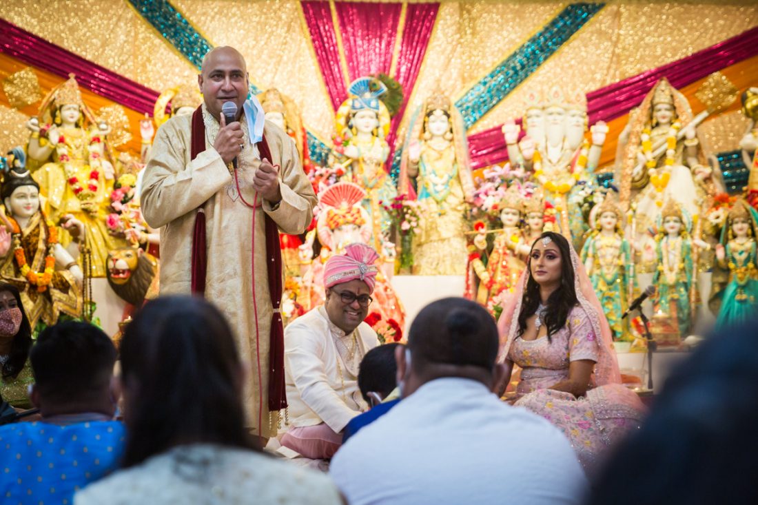 A Hindu Engagement Ceremony in Queens: Sagai Ceremony Photos