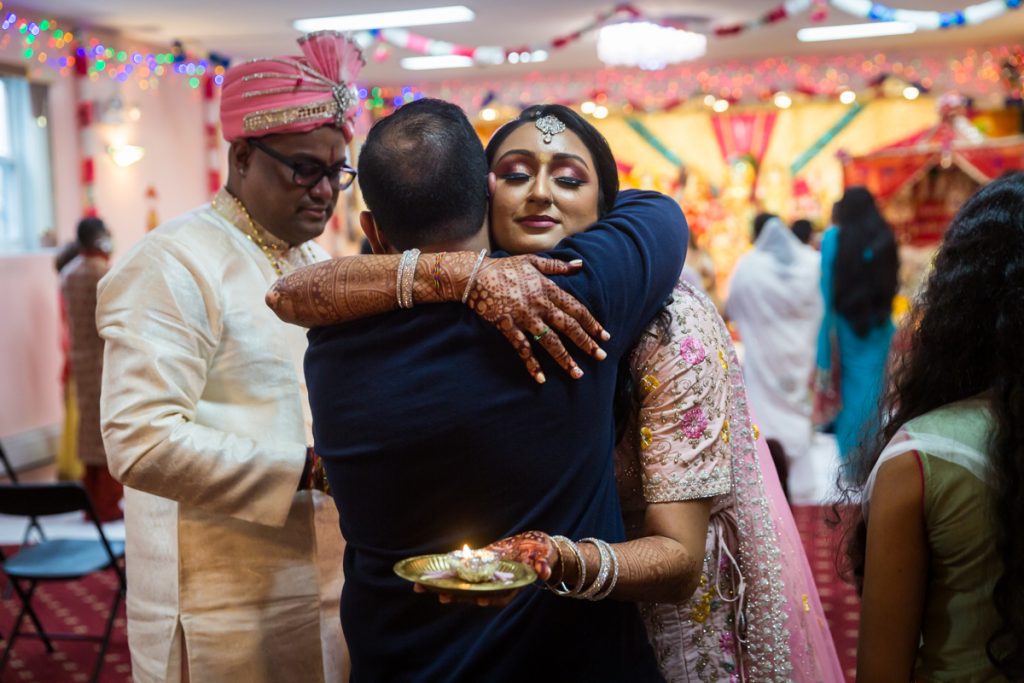 A Hindu Engagement Ceremony in Queens: Sagai Ceremony Photos