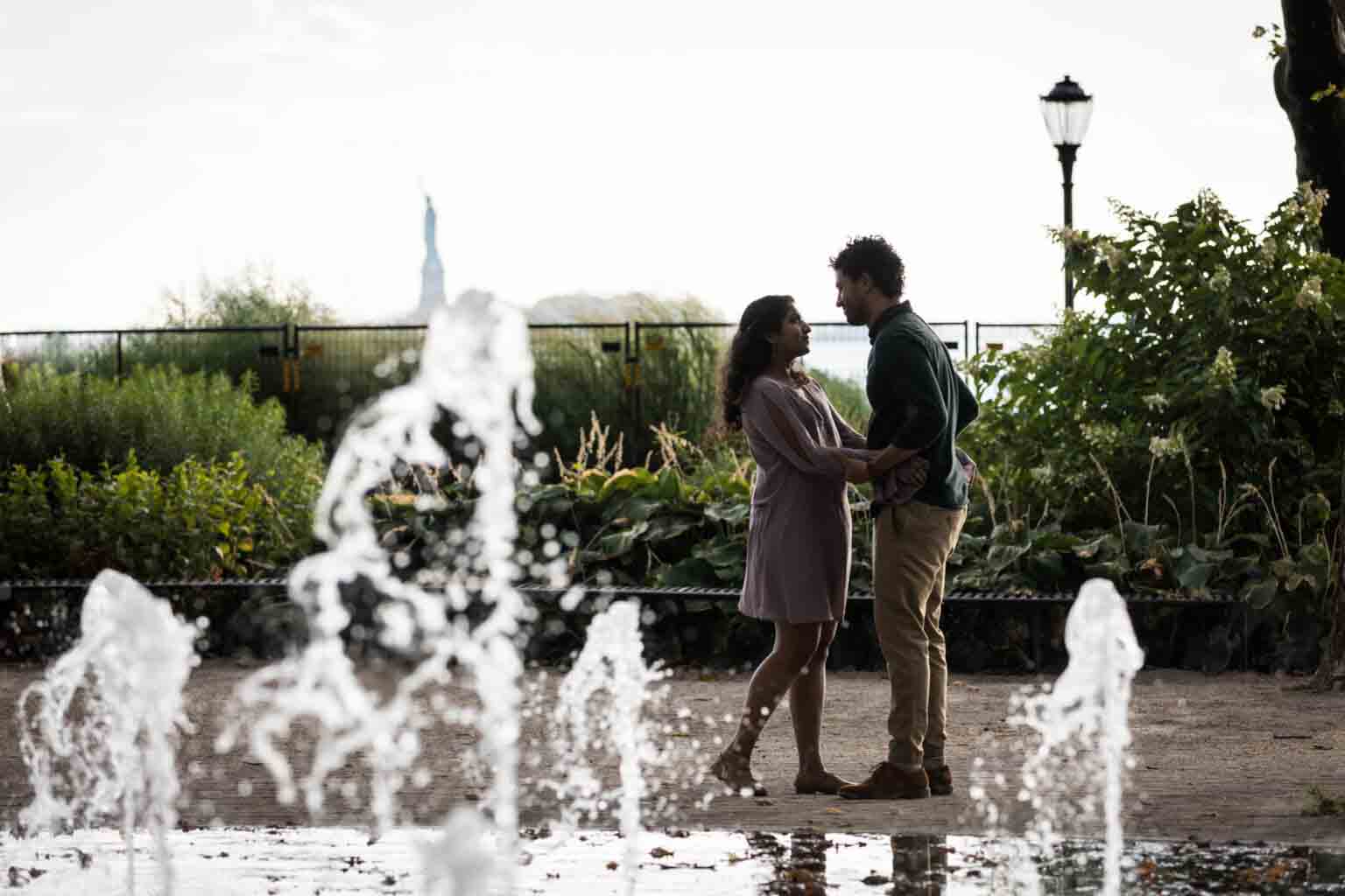 Battery Park Engagement Photos - Seethal & Jonathan