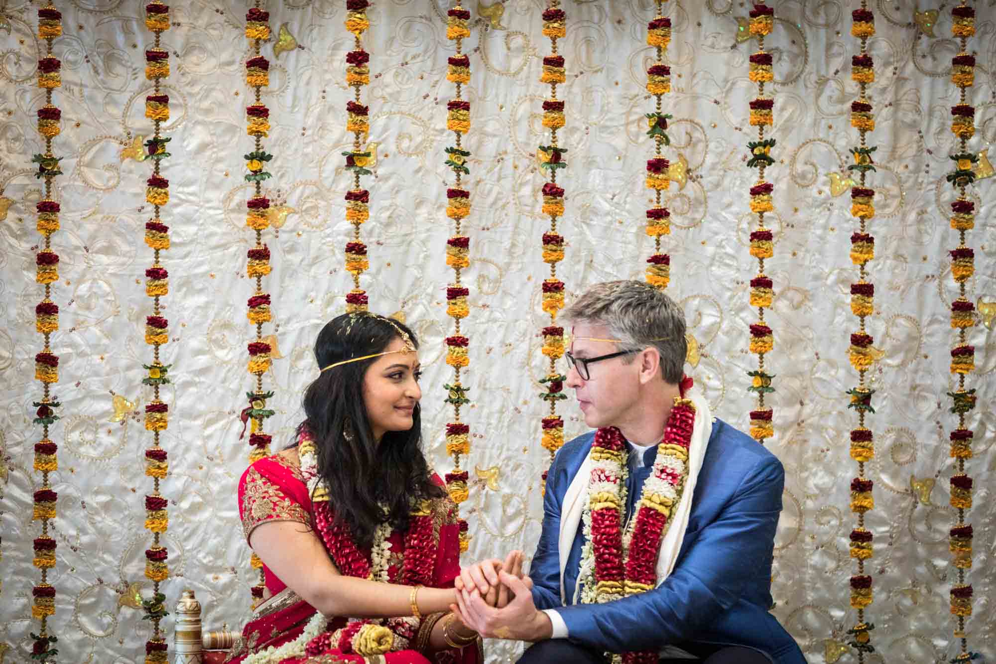 American Indian Bride And Groom