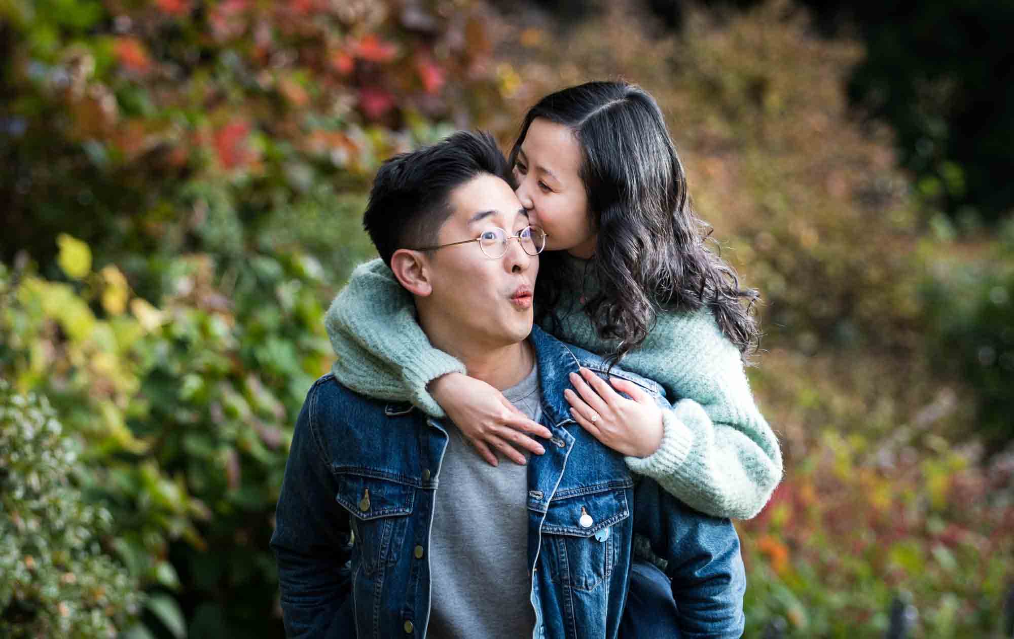 Fort Tryon Park Engagement Photos