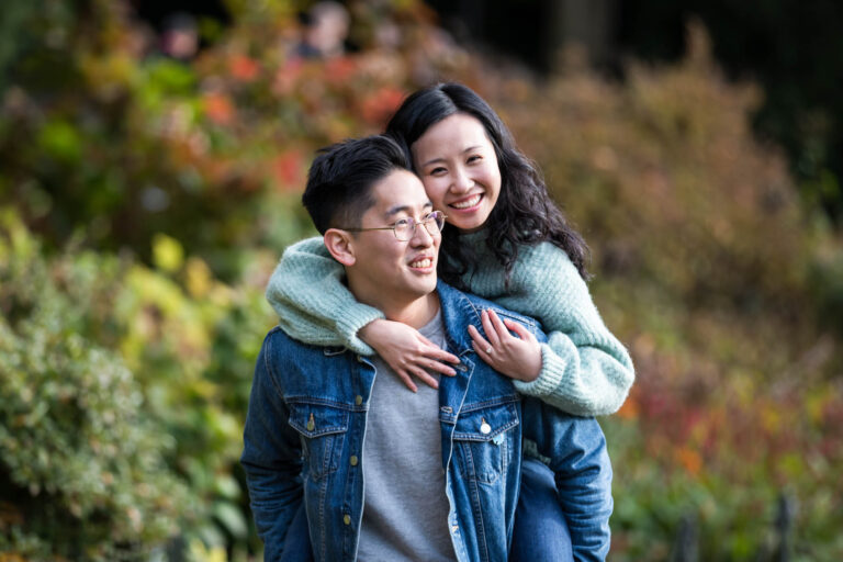 Fort Tryon Park Engagement Photos