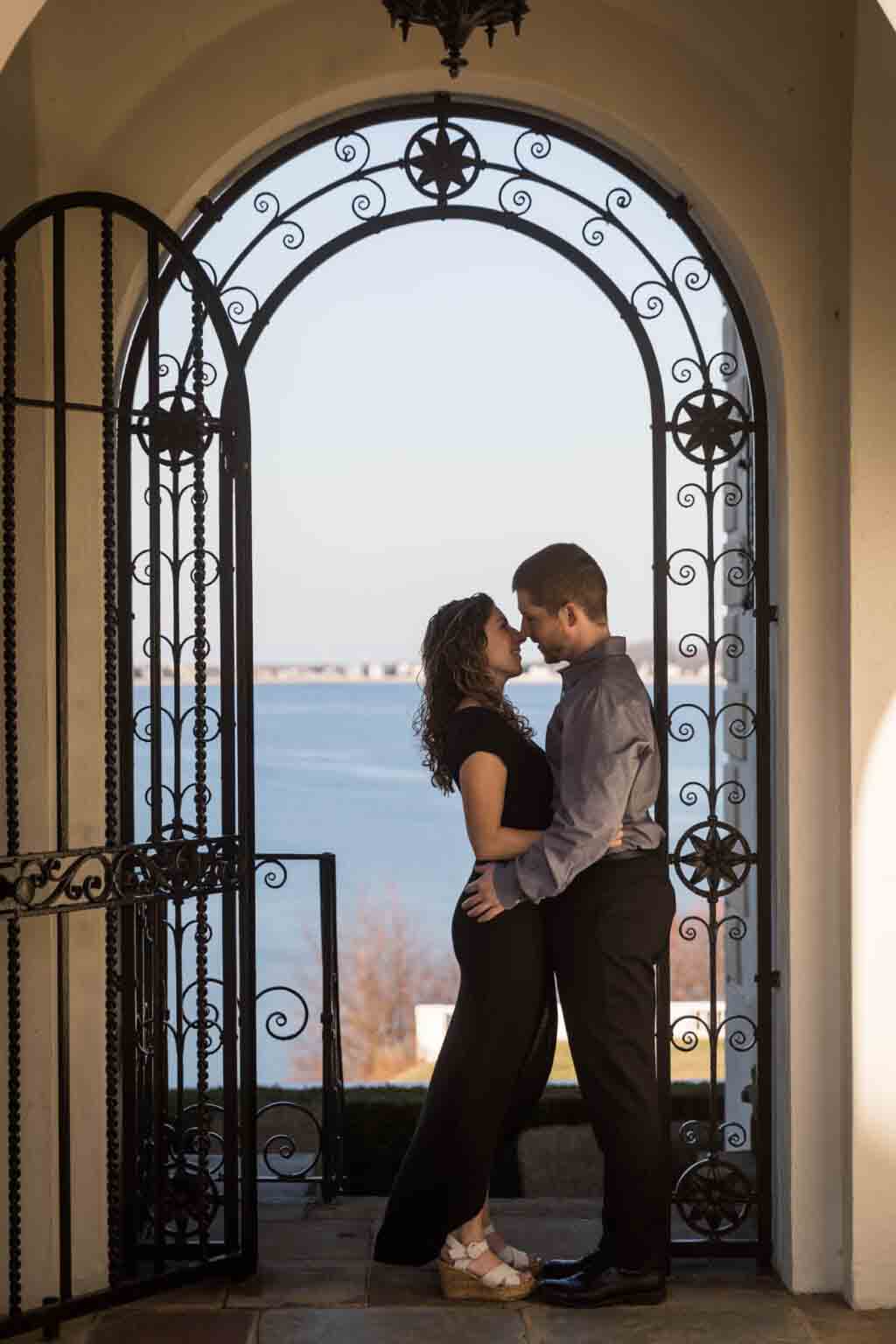 Vanderbilt Museum Engagement Photo Shoot