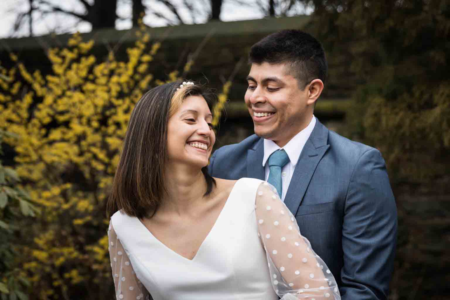 Fort Tryon Park Wedding -- Cold Weather, Warm Hearts