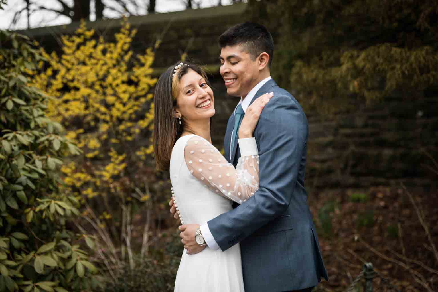 Fort Tryon Park Wedding -- Cold Weather, Warm Hearts