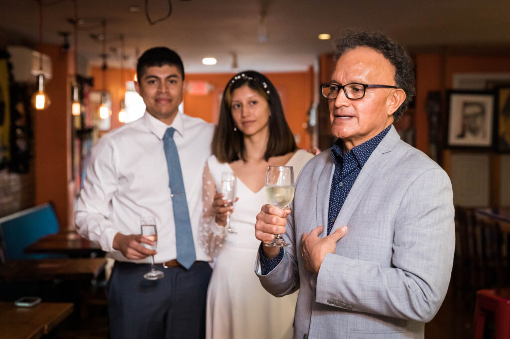 Fort Tryon Park Wedding -- Cold Weather, Warm Hearts