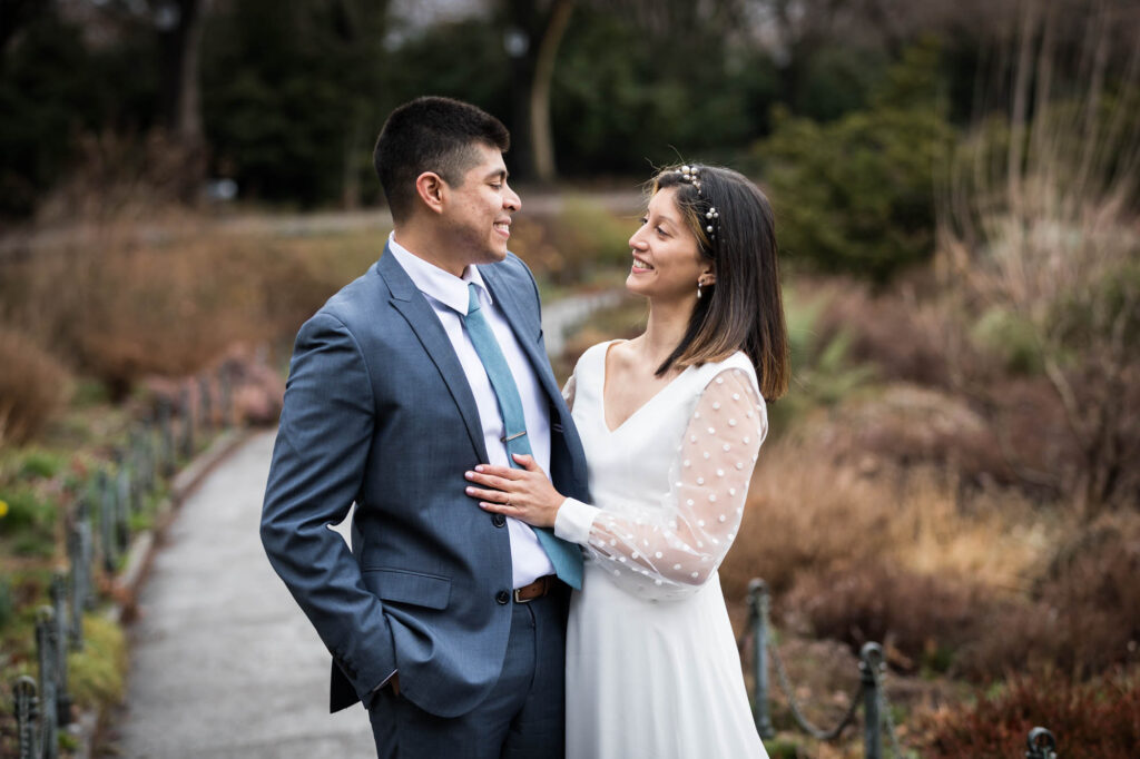 Fort Tryon Park Wedding -- Cold Weather, Warm Hearts
