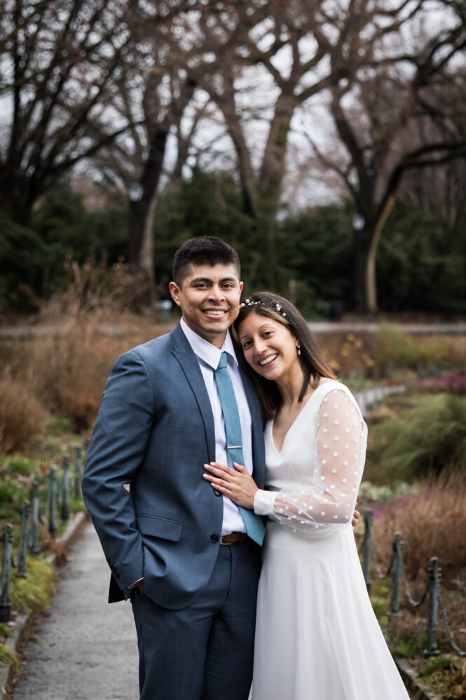 Fort Tryon Park Wedding -- Cold Weather, Warm Hearts
