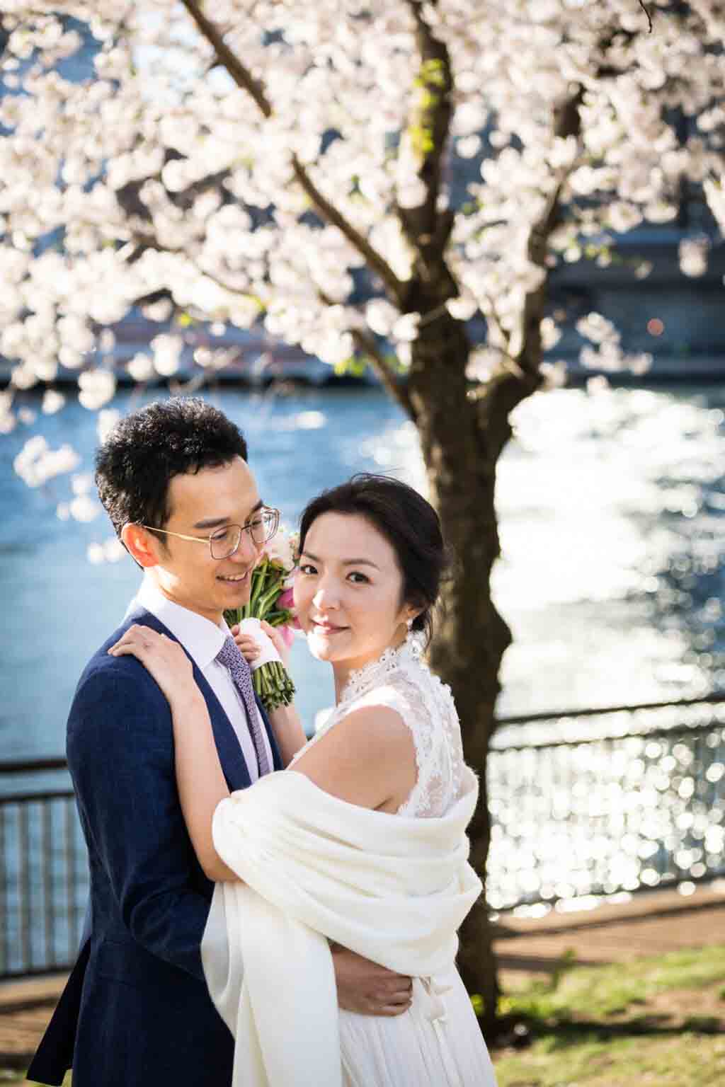 Roosevelt Island Engagement Photoshoot