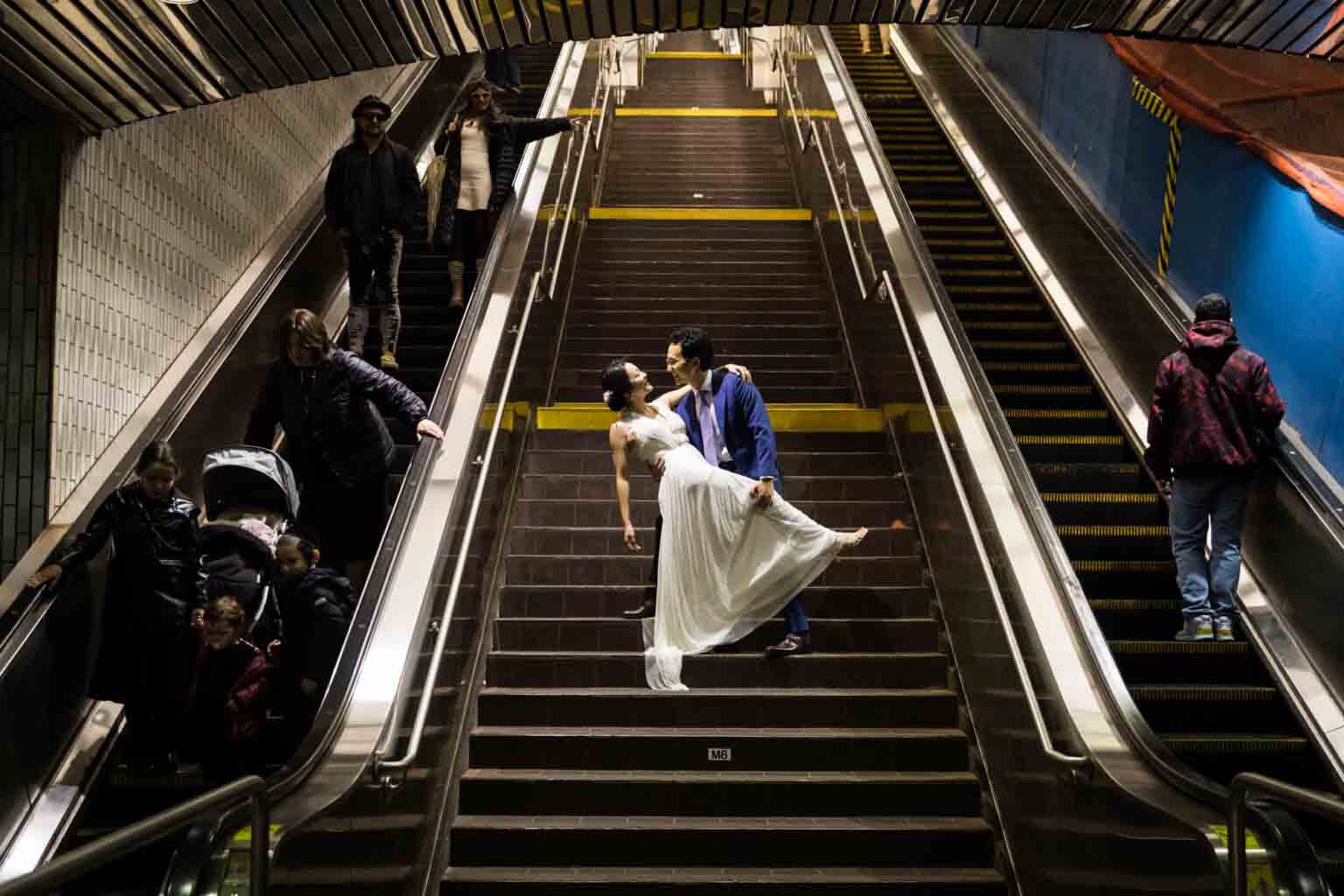 Roosevelt Island Engagement Photoshoot